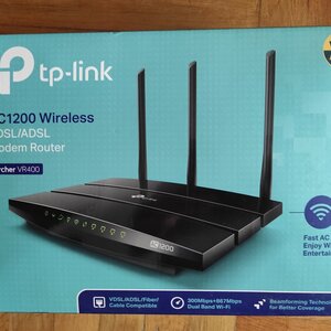 TP-LINK Archer VR400 v3 VDSL2 Ασύρματο Modem Router Wi‑Fi 5 με 4 Θύρες ...
