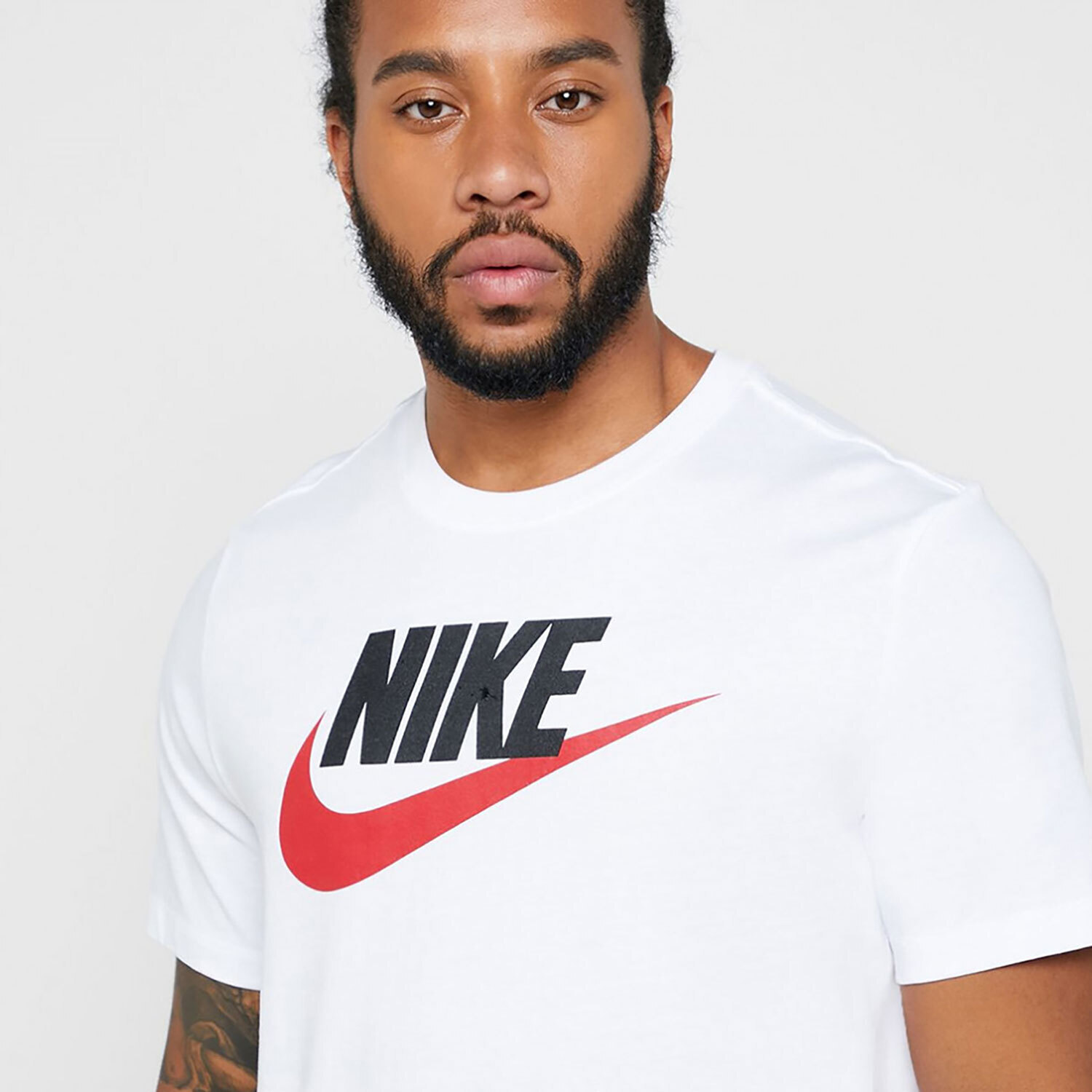 Nike Icon Futura Αθλητικό T-shirt Λευκό AR5004-100 | Skroutz.gr