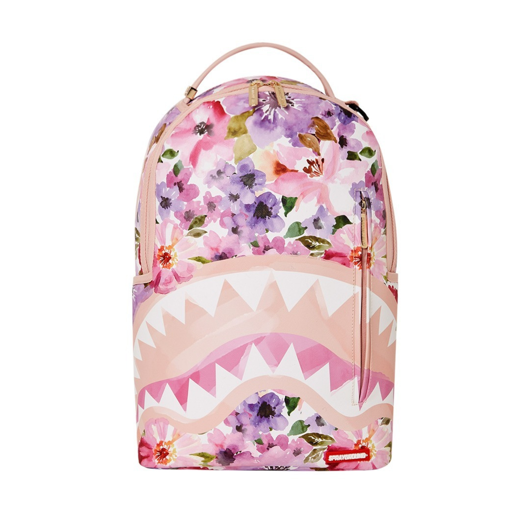 Sprayground Painted Floral Σχολική Τσάντα Πλάτης Γυμνασίου - Λυκείου σε ...