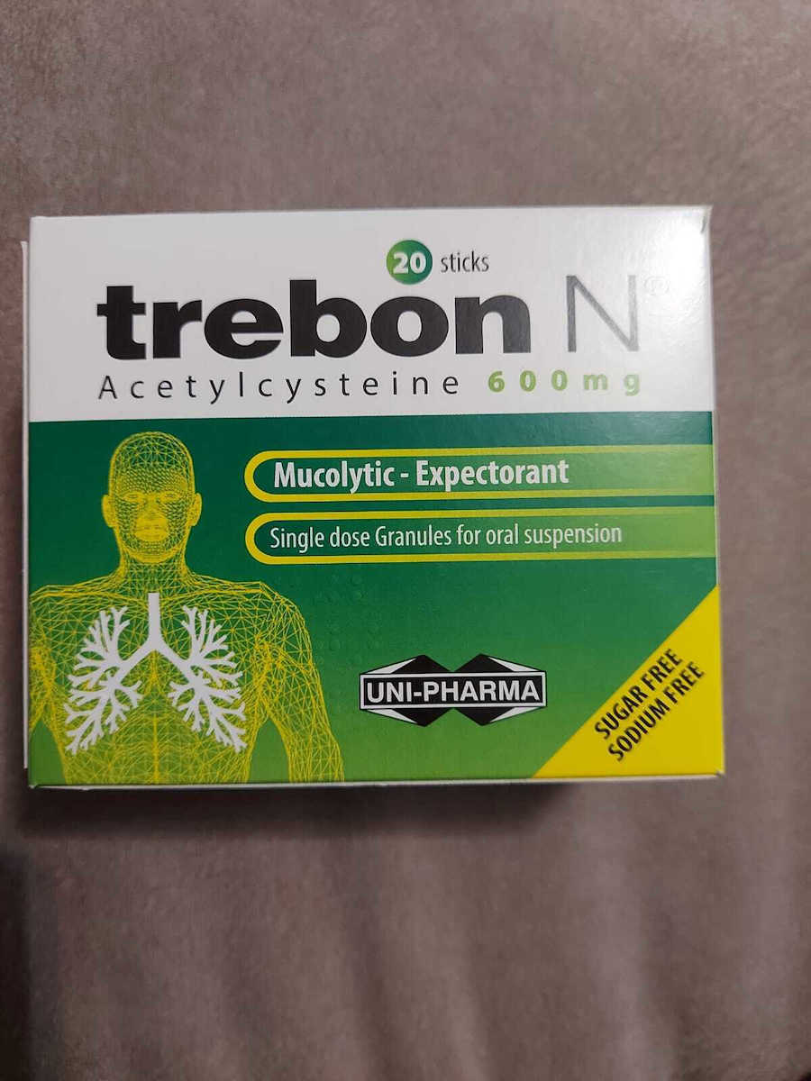 UNI-PHARMA Trebon 600mg 20 Φακελίσκοι | Skroutz.gr