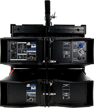 Db Technologies Ζεύγος Αυτοενισχυόμενων Ηχείων PA DVA M2M+ M2S (DVA MINI) 200W με Γούφερ 6.5" σε ...