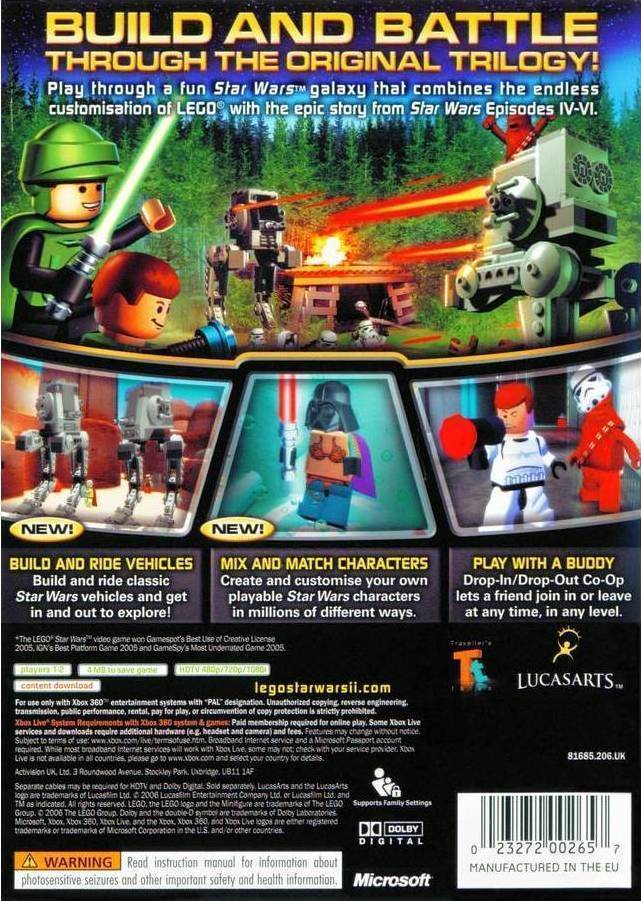 LEGO Star Wars II: The Original Trilogy Xbox 360 Game | Skroutz.gr