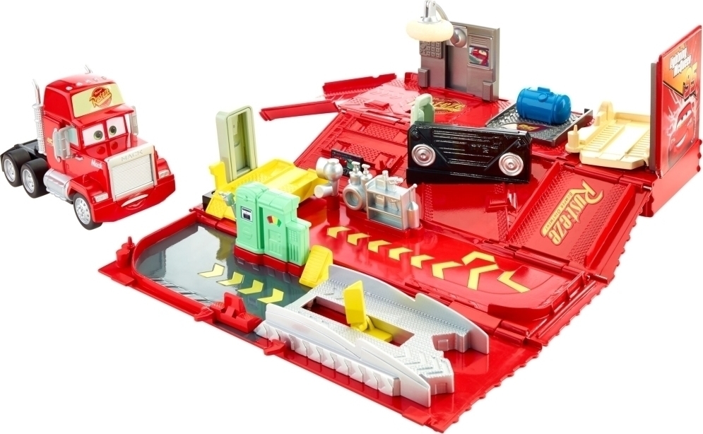 Mattel Disney Cars: Wheel Action Drivers - Mack Playset | Skroutz.gr