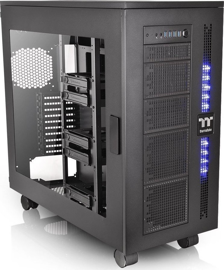 Thermaltake Core W100 Gaming Ultra Tower Κουτί Υπολογιστή με Πλαϊνό ...
