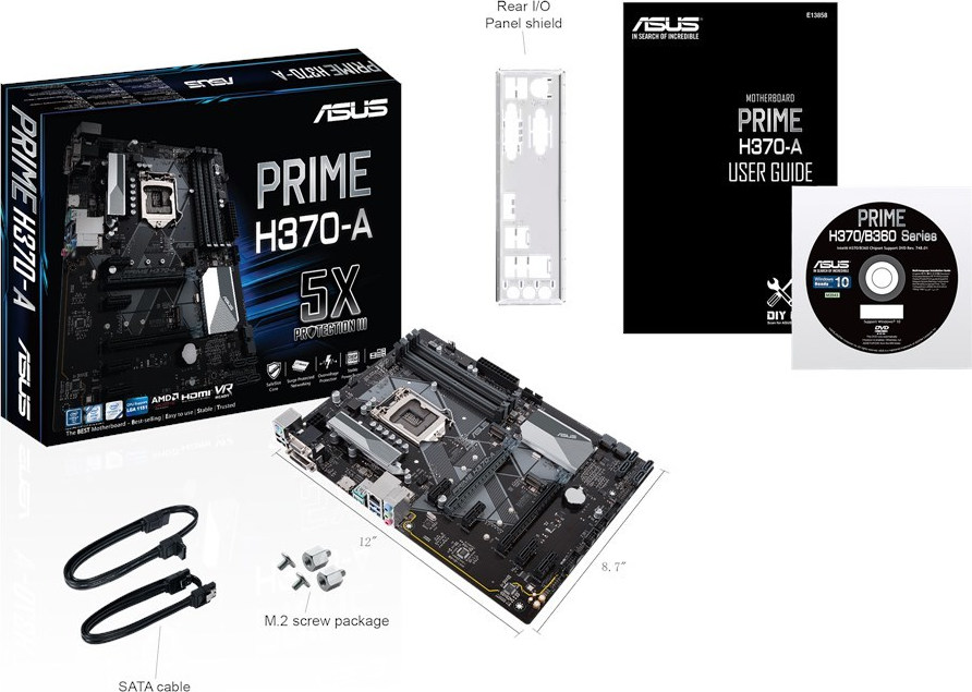 Asus Prime H370-A Motherboard ATX με Intel 1151 Socket | Skroutz.gr