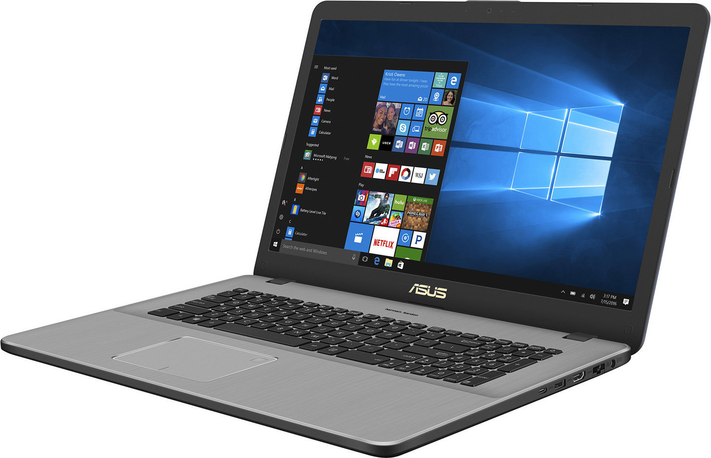 Asus VivoBook Max X541UV-DM472T (i7-7500U/8GB/1TB/GeForce 920MX/FHD/W10 ...