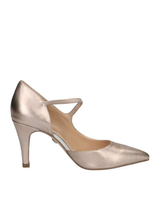 Caprice Pantofi cu toc cu Toc Stiletto & Curea Aurii 9-24402-22 545 ...