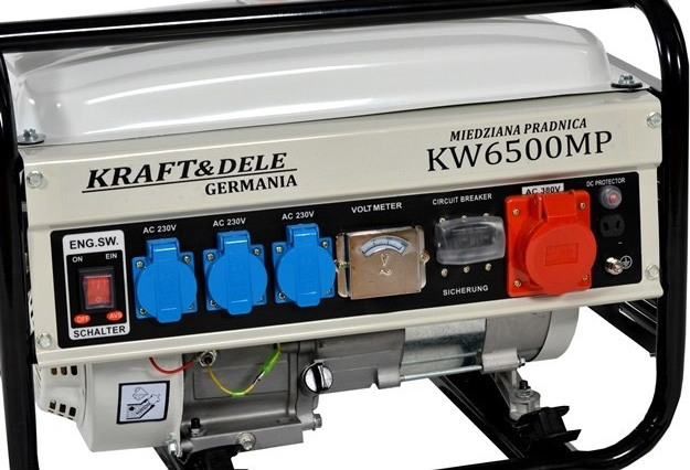 Kraft & Dele KD105 Τριφασική Γεννήτρια Βενζίνης (Τετράχρονη) 3.8kVA ...