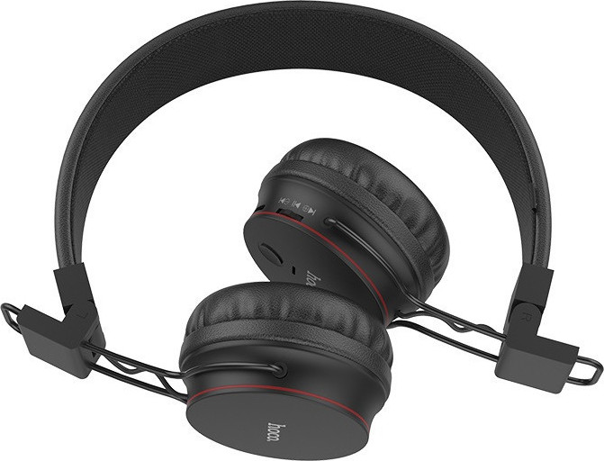 Hoco W19 On Ear Ακουστικά Μαύρα | Skroutz.gr