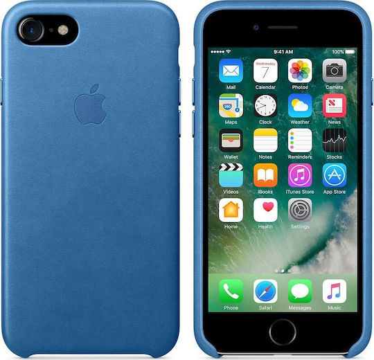 Apple Leather Sea Blue (iPhone SE 2020/8/7) | Skroutz.gr