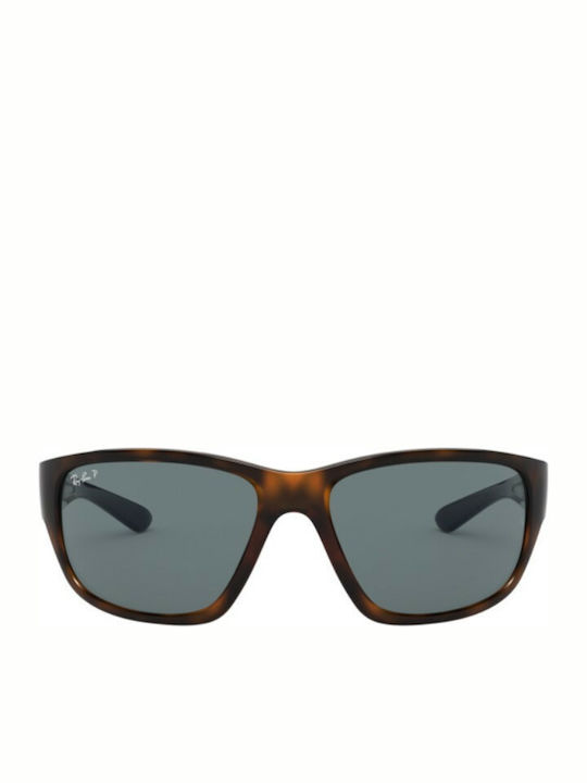 Ray Ban Ανδρικά Γυαλιά Ηλίου με Καφέ Ταρταρούγα Κοκκάλινο Σκελετό και ...