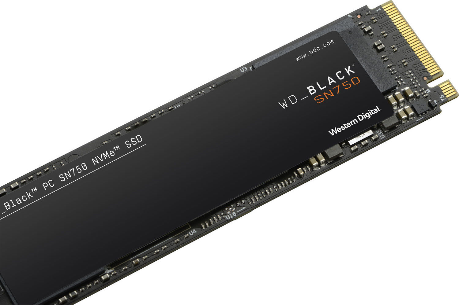 Western Digital Black SN750 SSD 500GB M.2 NVMe PCI Express 3.0 ...