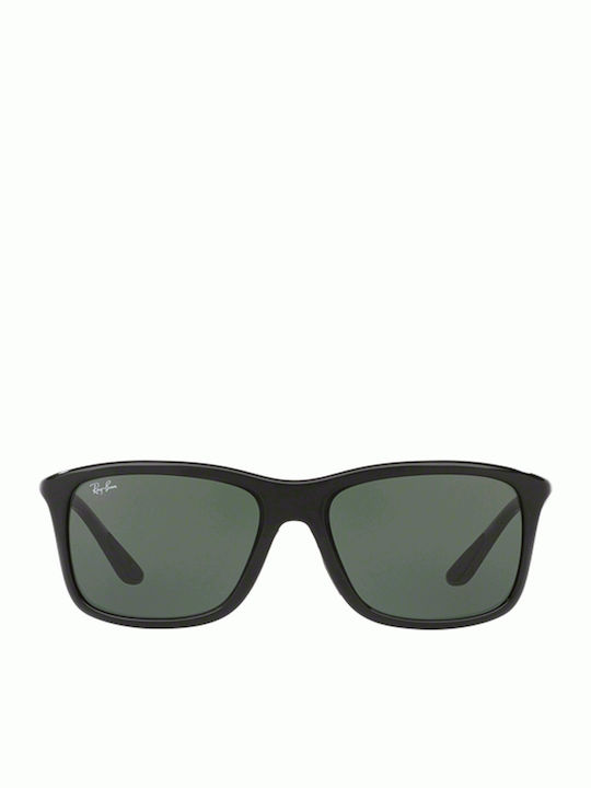 Ray Ban Ανδρικά Γυαλιά Ηλίου με Μαύρο Κοκκάλινο Σκελετό και Πράσινο ...