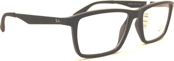 Ray Ban Κοκκάλινος Σκελετός Γυαλιών σε Μαύρο Χρώμα RB7056 2000 | Skroutz.gr