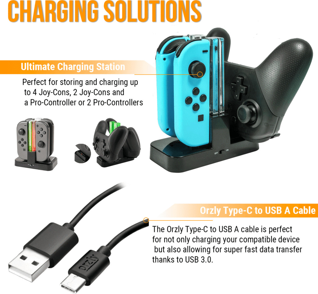 Orzly Ultimate Geek Pack Switch Black | Skroutz.gr