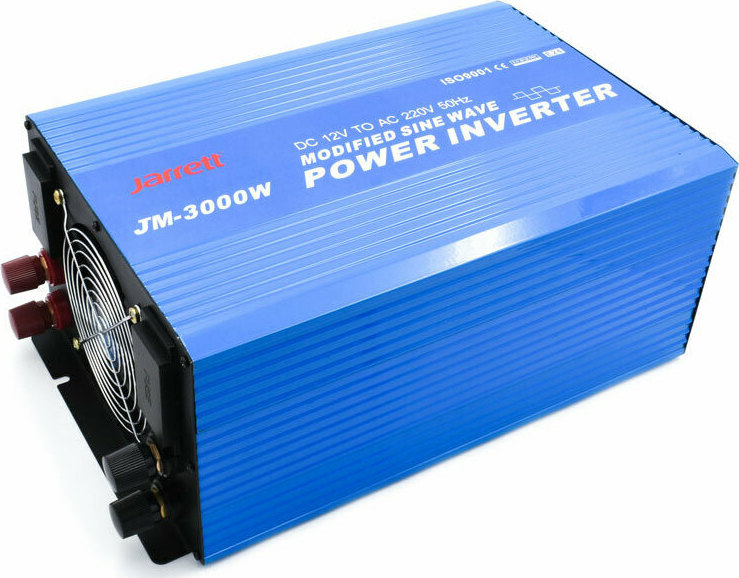 Jarrett Inverter Αυτοκινήτου JM-3000 3000W για Μετατροπή 12V DC σε 230V ...