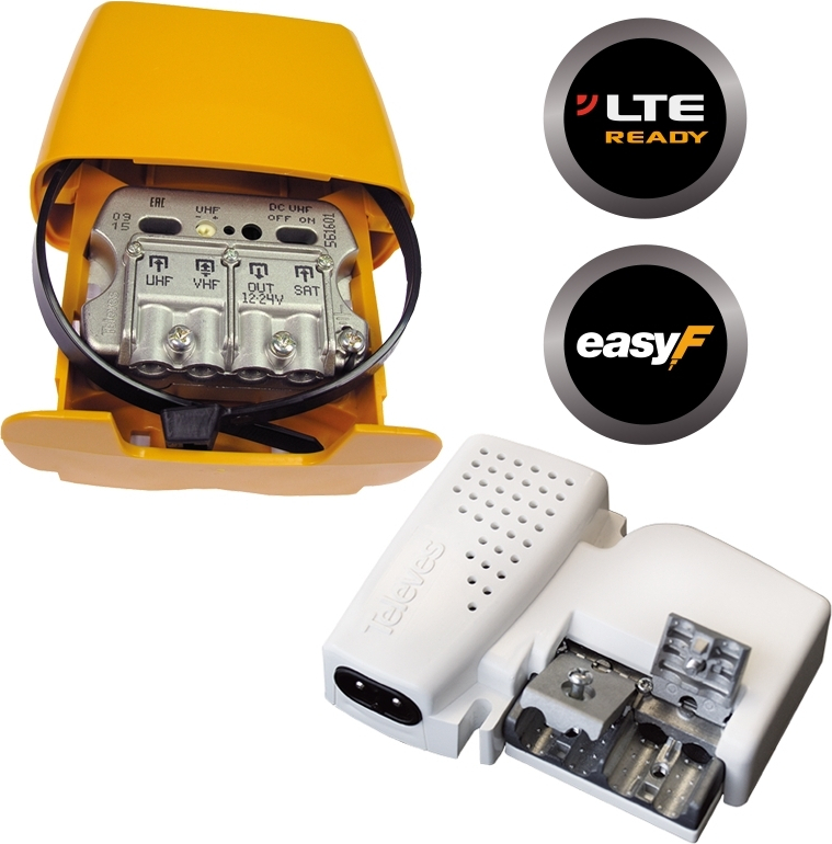 Televes Mast Amplifier + PSU 12V UHF/VHF/SAT | Skroutz.gr