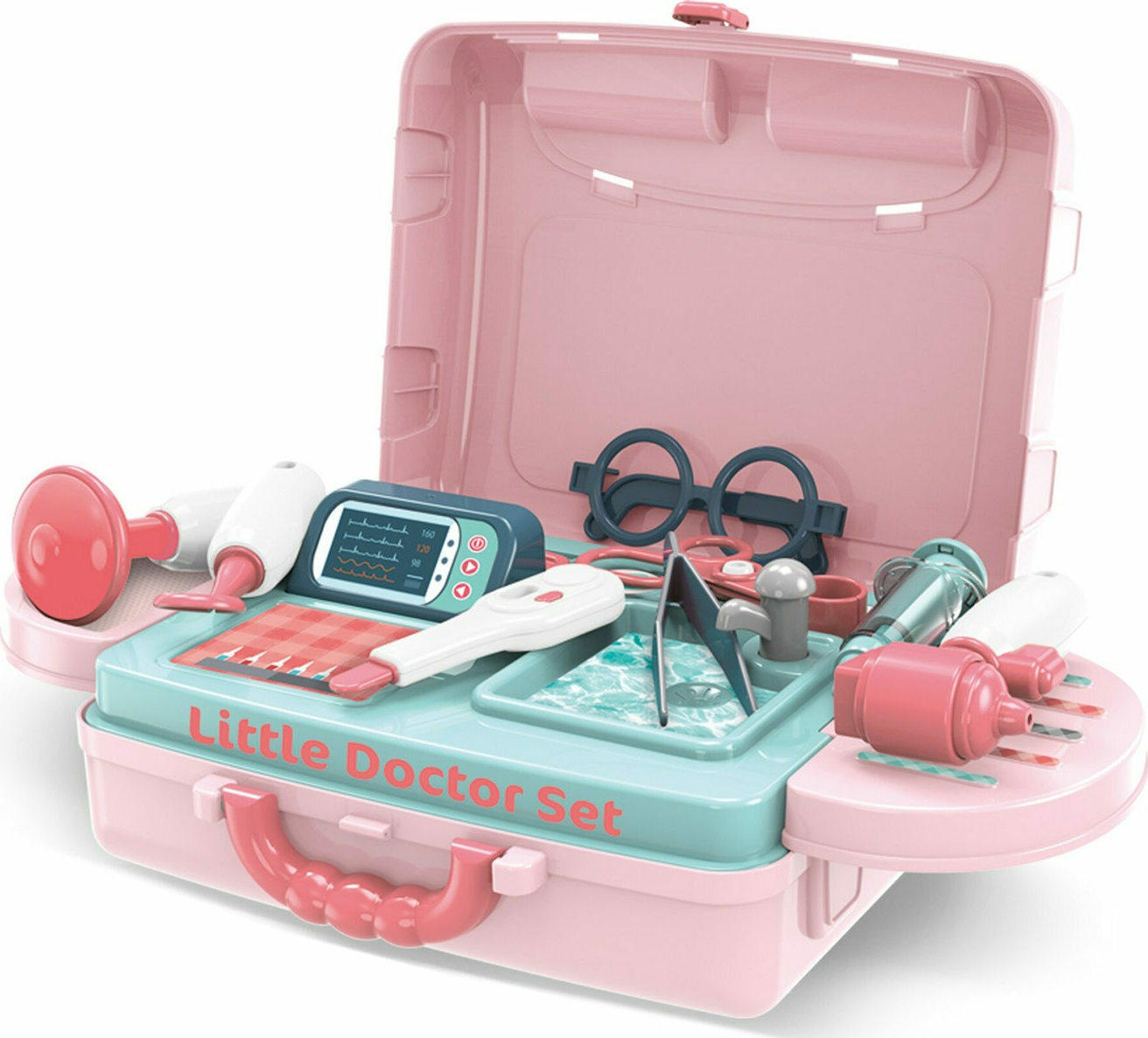 Παιδικό Ιατρικό Σετ Ιατρικά Εργαλεία Little Doctor Set 2 σε 1 για 3 ...