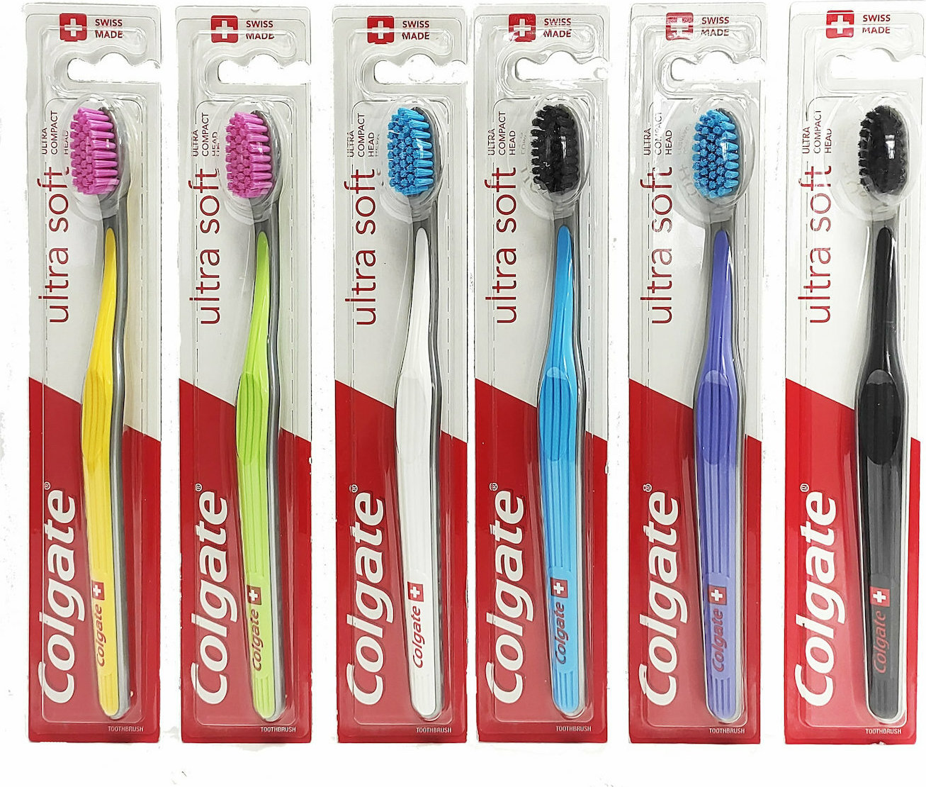 Colgate Swiss Made Ultra Soft Κίτρινο - Ροζ | Skroutz.gr