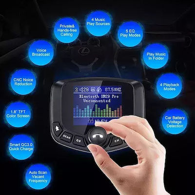 km29 bluetooth fm transmitter