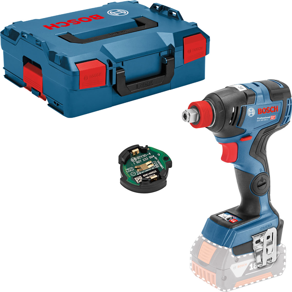 Bosch GDX 18V-200 C 18V Solo & L-Boxx & Bluetooth Module | Skroutz.gr