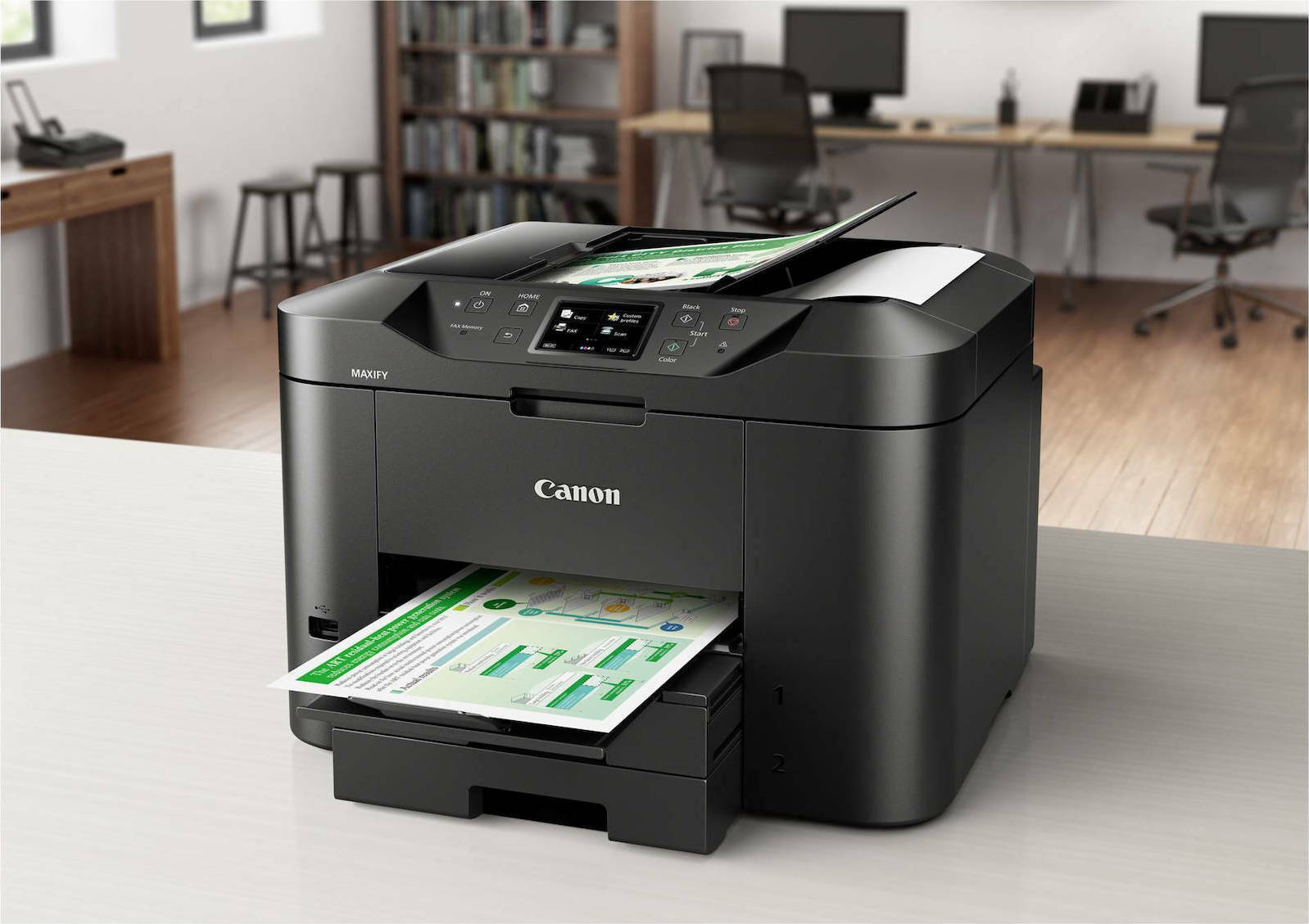 Canon Maxify MB2755 Έγχρωμο Πολυμηχάνημα Inkjet με WiFi και Mobile ...