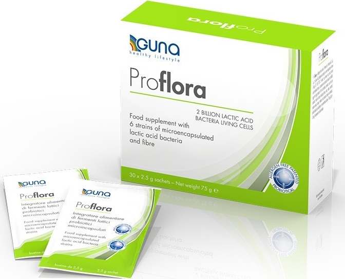 Guna Proflora με Προβιοτικά και Πρεβιοτικά 30 φακελίσκοι | Skroutz.gr