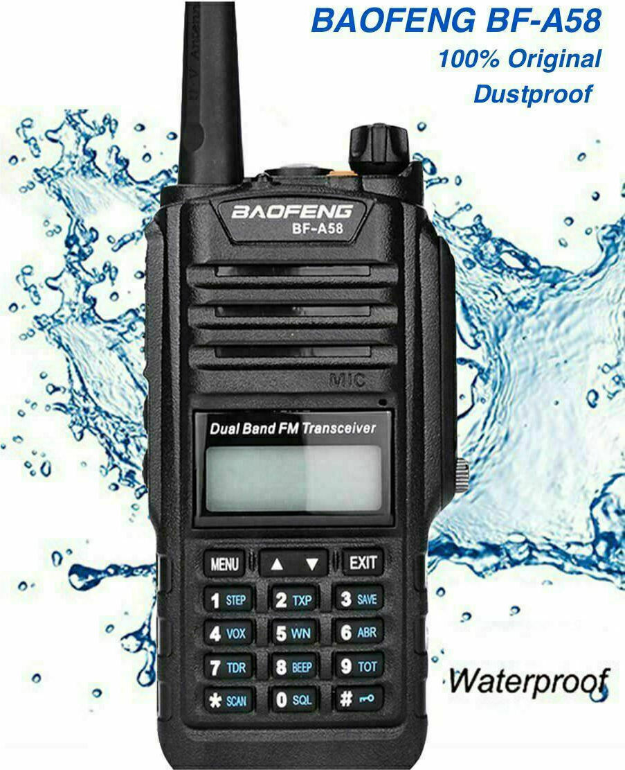 Baofeng BF-A58S Walkie Talkie 8W με Μονόχρωμη Οθόνη | Skroutz.gr