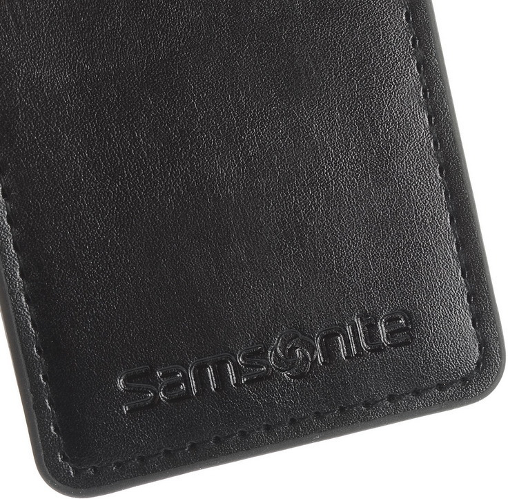 Samsonite Ετικέτα Βαλίτσας Luggage Tag x2 Black | Skroutz.gr