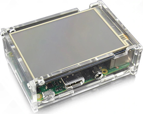 Acrylic Case for Raspberry Pi 3.5" LCD Display | Skroutz.gr