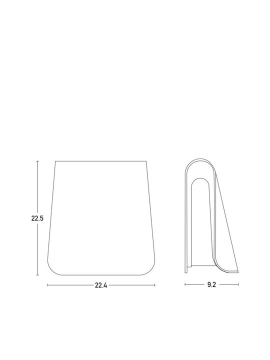 Zambelis Lights Στεγανή Επιτοίχια Πλαφονιέρα Εξωτερικού Χώρου με ...