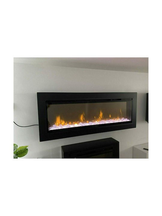 Dimplex Ignite XL 50" Metal Frame Επιτοίχιο Ηλεκτρικό Τζάκι 1800W ...