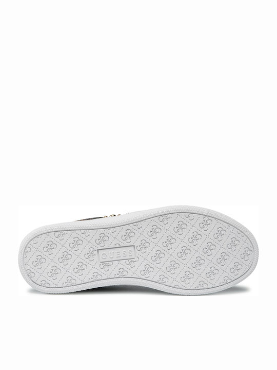 Guess Γυναικείο Sneaker Καφέ FL8-RSS-FAL12-BROCR | Skroutz.gr