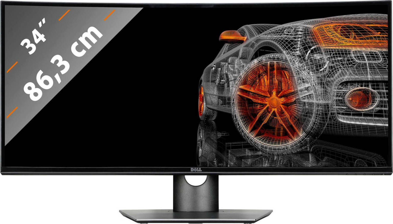 Dell UltraSharp U3419W Ultrawide IPS Curved Monitor 34.14" QHD ...