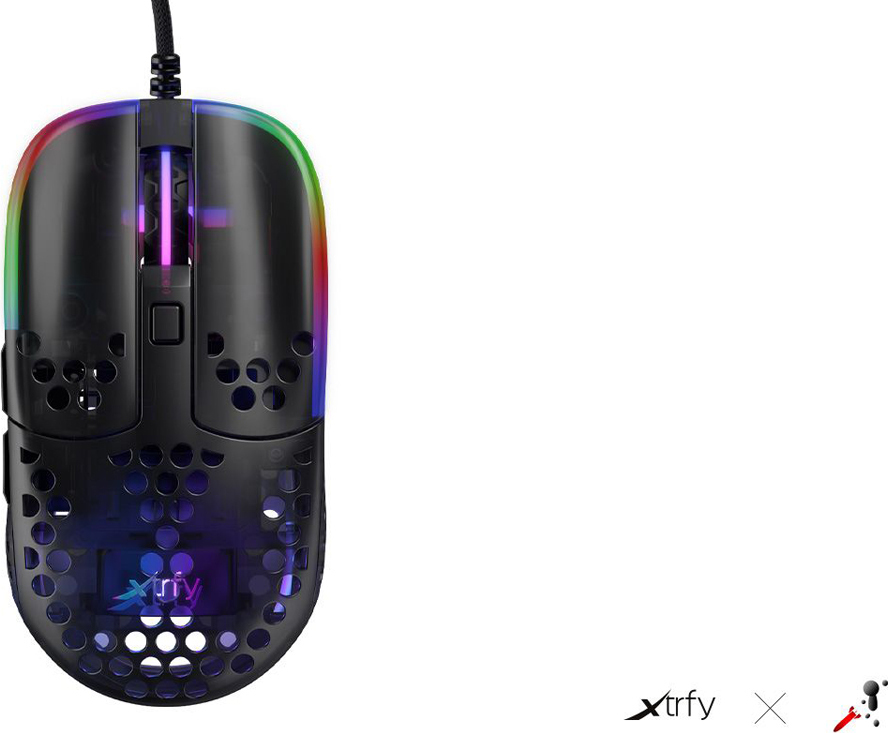 Xtrfy MZ1 – ZY’S Rail RGB Gaming Ποντίκι 16000 DPI Μαύρο | Skroutz.gr