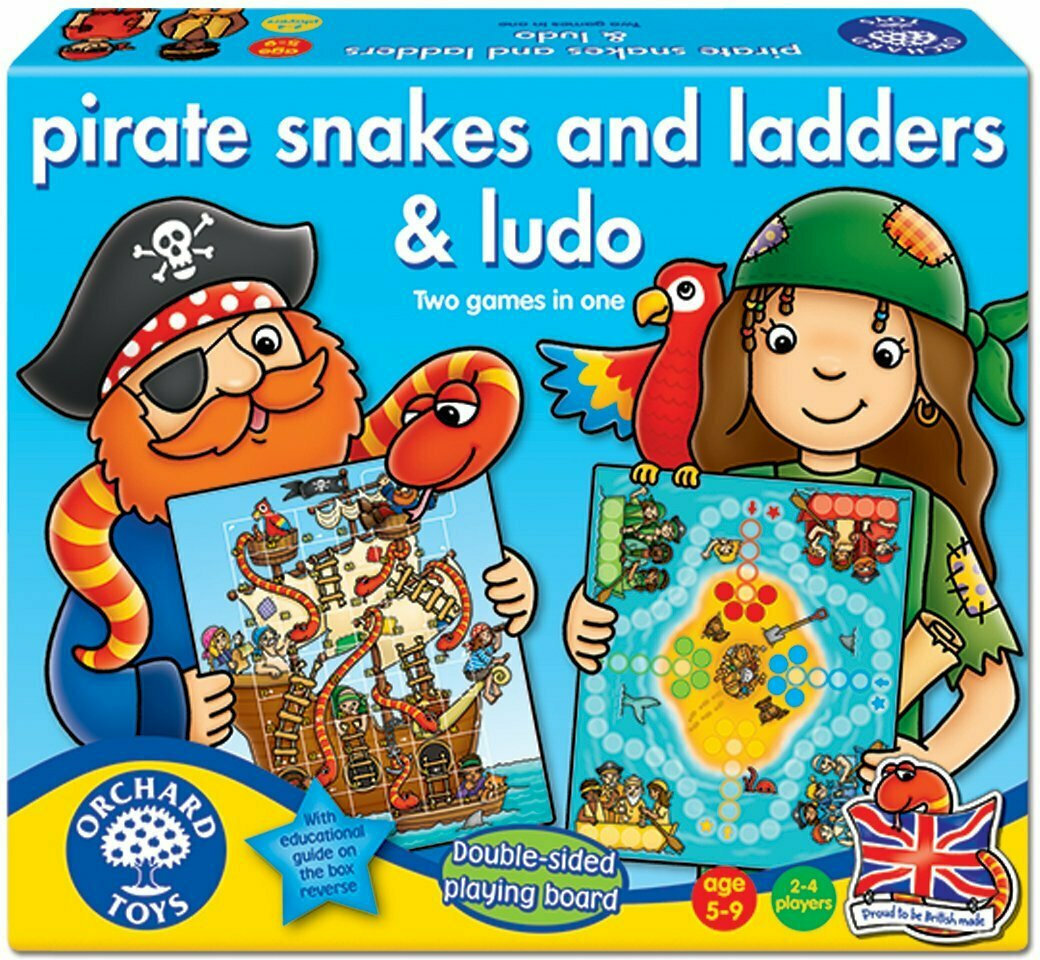 Orchard Pirate Snakes and Ladders & Ludo | Skroutz.gr Orchard Pirate Snakes and Ladders & Ludo | Skroutz.gr