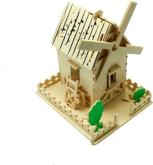 Anelixi Παιχνίδι Κατασκευών Ξύλινo Ανεμόμυλος για Παιδιά 8+ ετών+ Ετών ...