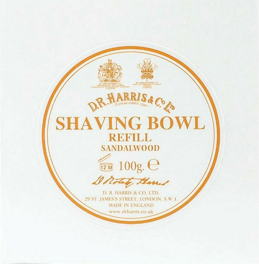 Dr. Harris & Co. Ltd Sandalwood Săpun de Bărbierit Refill 100gr 80101 ...