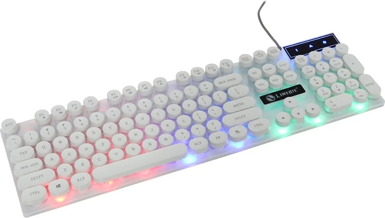 Limeme GTX300 Σετ Gaming Πληκτρολόγιο με RGB φωτισμό & Ποντίκι (Αγγλικό ...