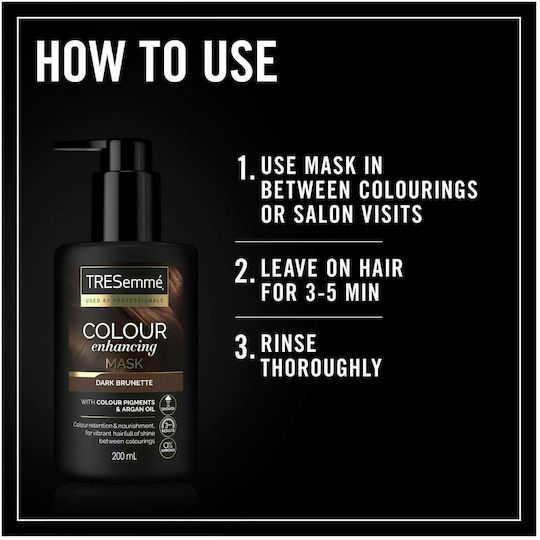 TRESemme Colouring Mask Color Mask Dark Brunette 200ml | Skroutz.gr