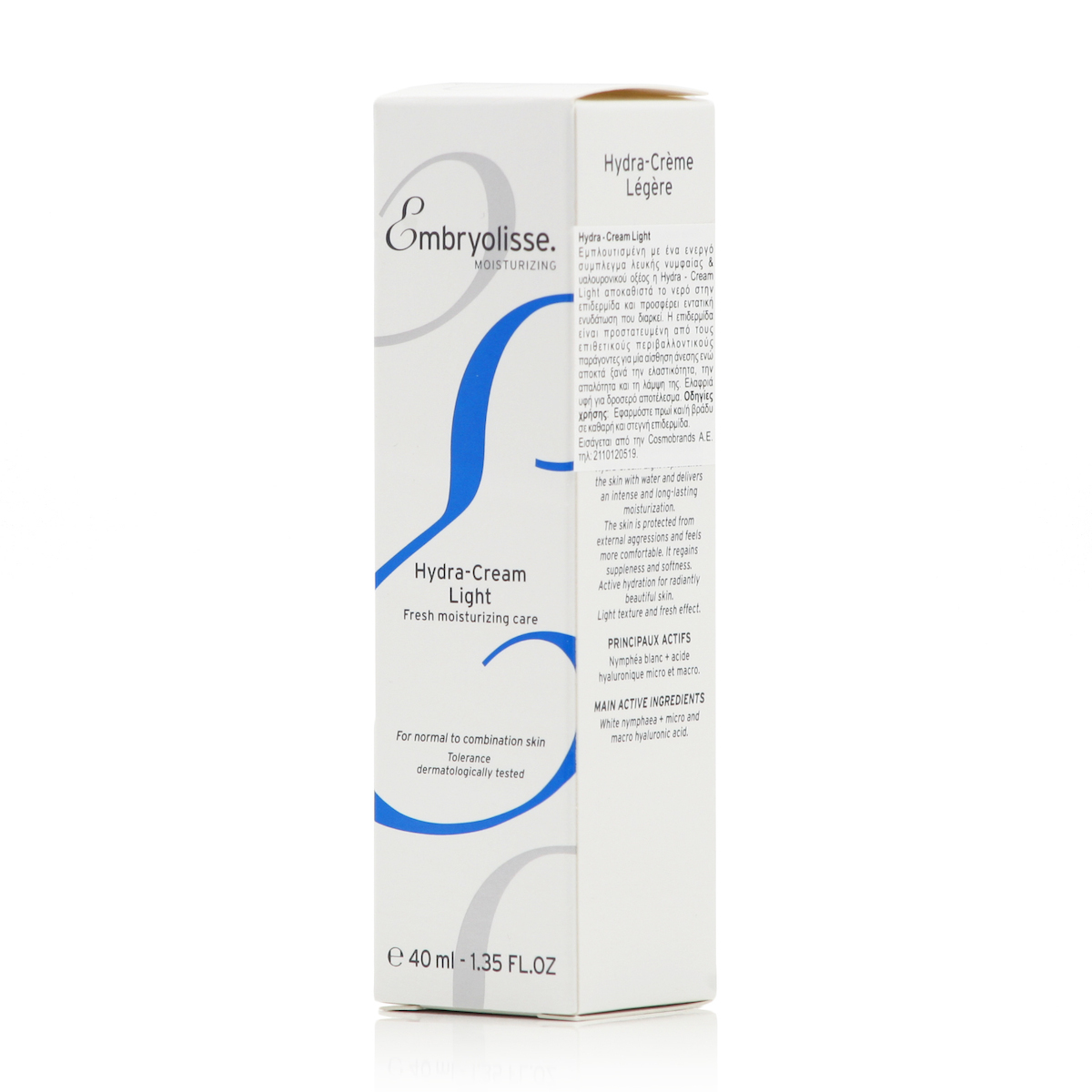 Embryolisse Hydra-Cream Light Ενυδατική Κρέμα Προσώπου για Κανονικές ...