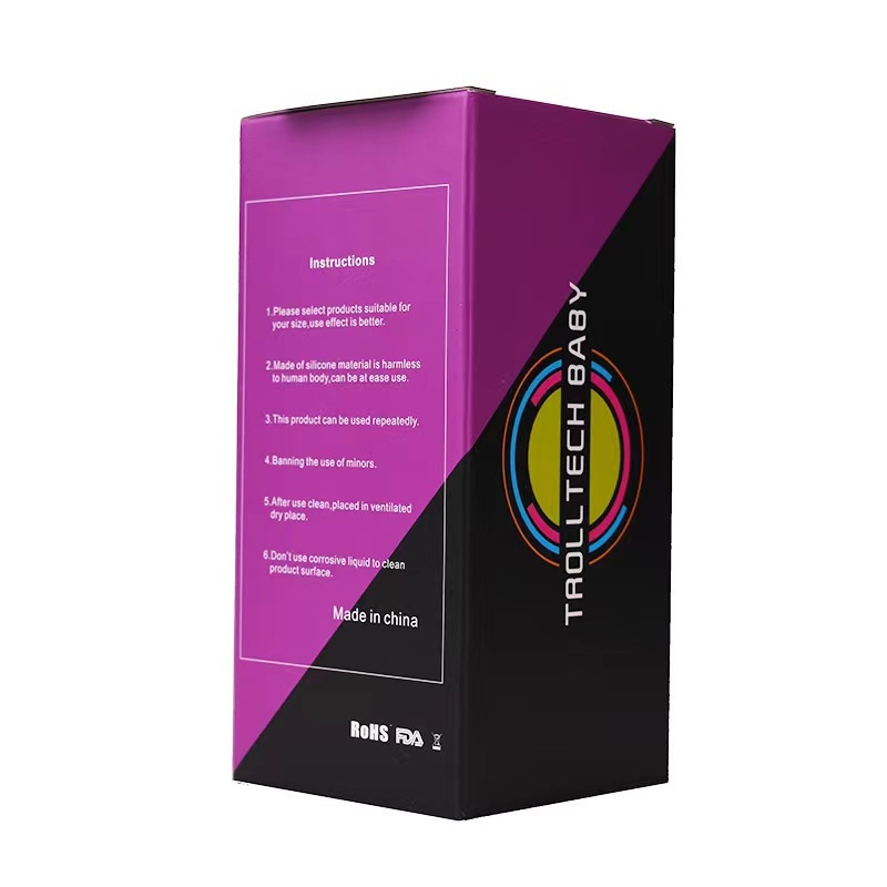 Trolltech Baby Πρωκτικές Σφήνες Silica Gel Σετ σε Μαύρο χρώμα AB14 3τμχ ...