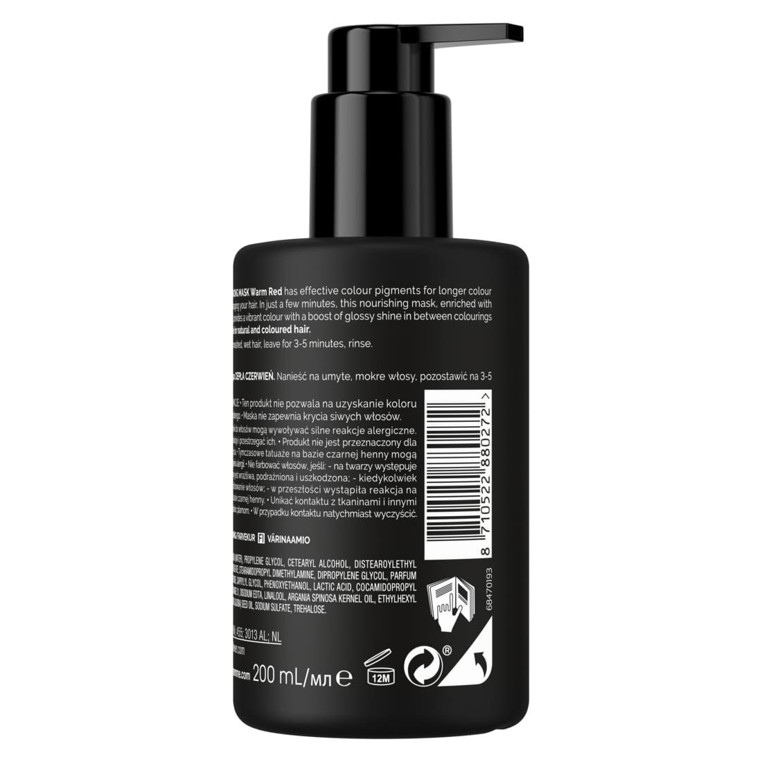 TRESemme Colouring Mask Warm Red 200ml | Skroutz.gr