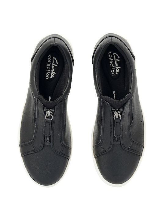 Clarks Layton Rae Γυναικεία Sneakers Μαύρα 26168505 | Skroutz.gr