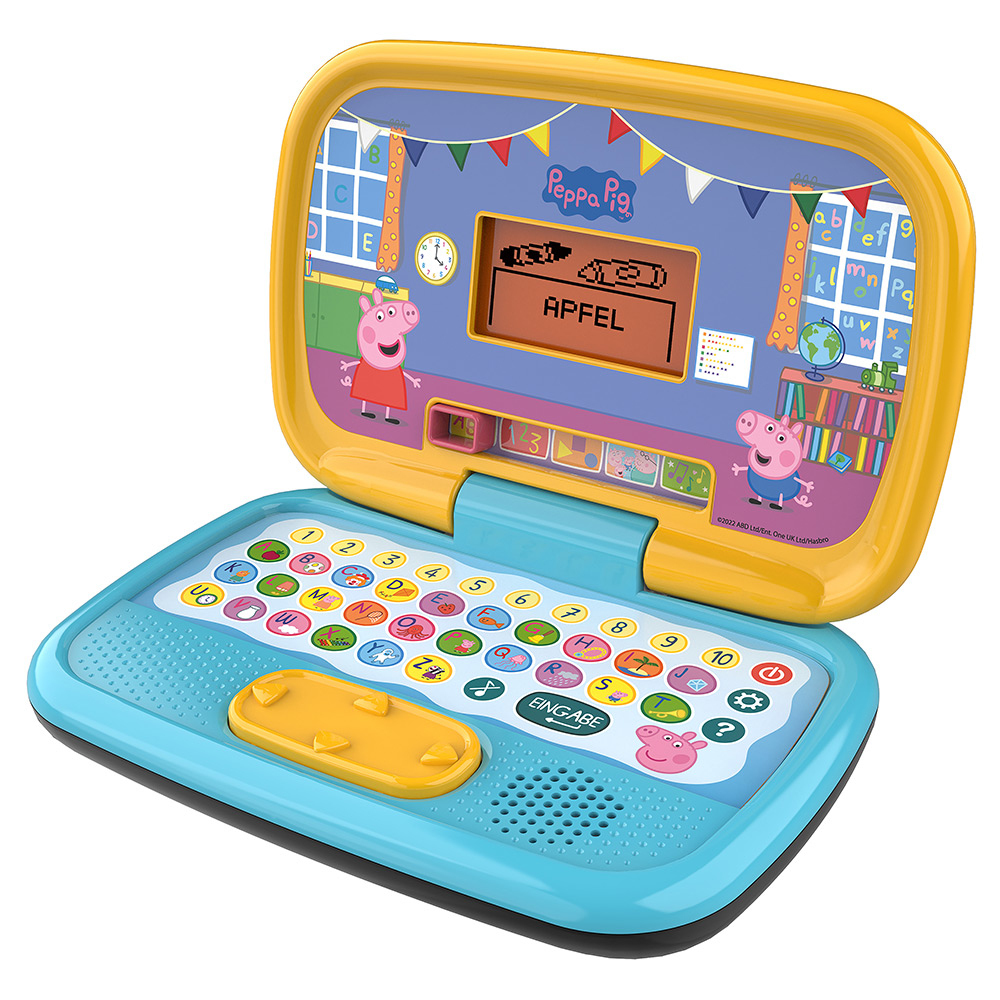 Vtech Ηλεκτρονικό Παιδικό Εκπαιδευτικό Laptop/Tablet Peppa Pig 80 ...