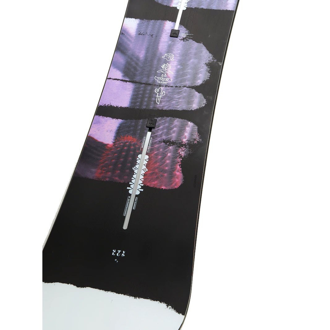 Burton Stylus Flat Γυναικεία Σανίδα Snowboard White/Purple/Black 106971 ...