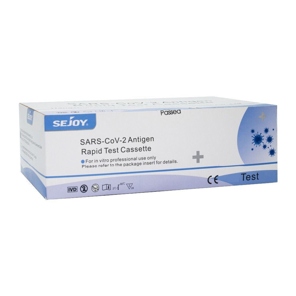 Sejoy SARS-CoV-2 & Influenza A+B Antigen Combo Rapid Test Cassette 1τμχ ...