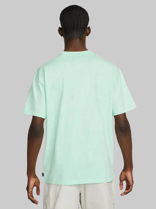 Nike Premium Essentials Ανδρικό T-shirt Πράσινο Μονόχρωμο DO7392-379 ...