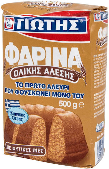 Giotis Făină Grâu Făină Integrală (1x 500gr ) 500gr | Skroutz Romania