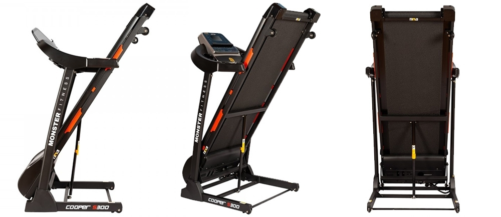 Monster Cooper S300 2.0HP Ηλεκτρικός Αναδιπλούμενος Διάδρομος ...